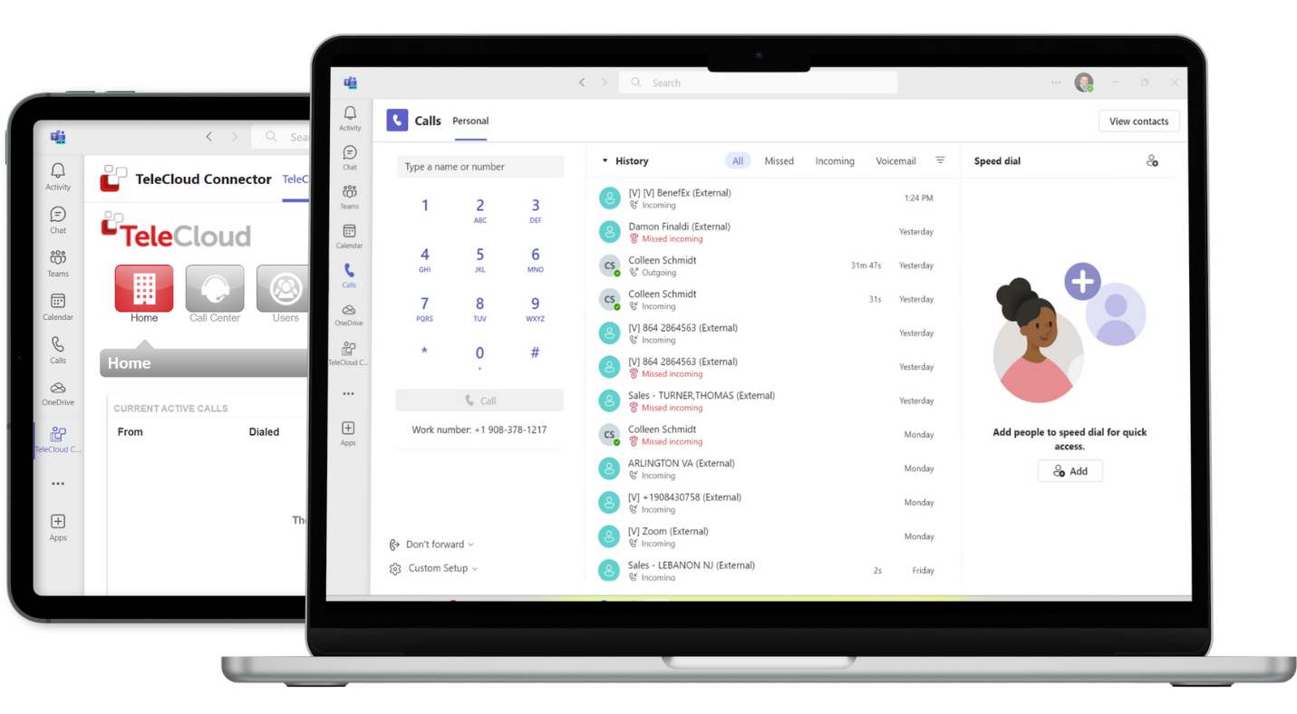 Microsoft Teams Calling Integration | TeleCloud